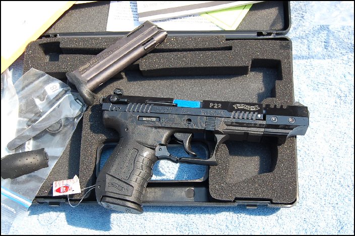 Walther P22, 5 Target Barrel, .22lr, Matte Black Finish For Sale at ...