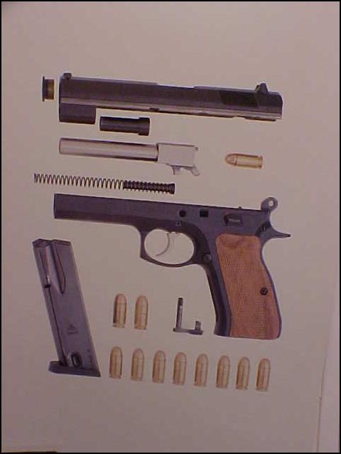 Cz 97b 45acp, Glossy Blue, 2 Mags, New No Reserve For Sale at ...