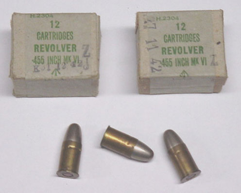 455 Webley Revolver Ammo