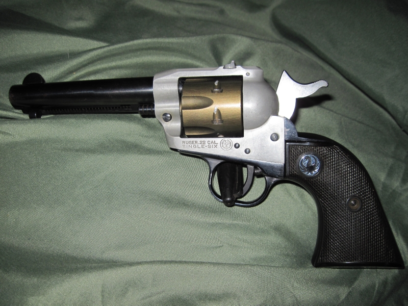 Ruger Single Six Lightweight Tri-Color W/Box .22 For Sale at GunAuction ...