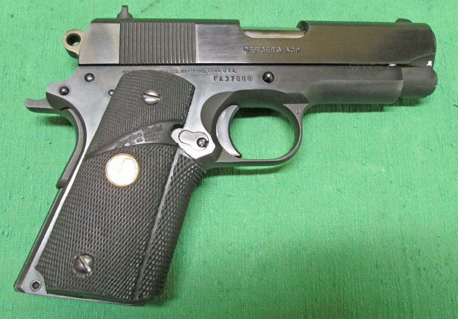 Colt 1911 Officers Model, 4 Mags, Factory Box .45 Acp For Sale at ...
