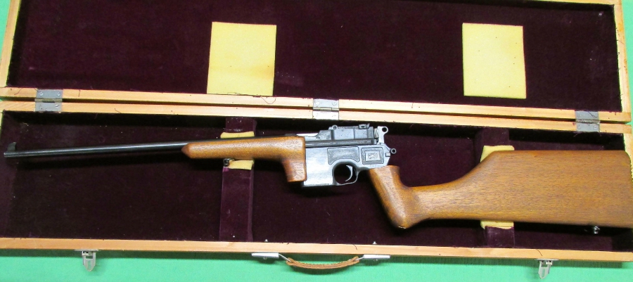 Mauser C96 Broomhandle Carbine, Cased For Sale at GunAuction.com - 14508476