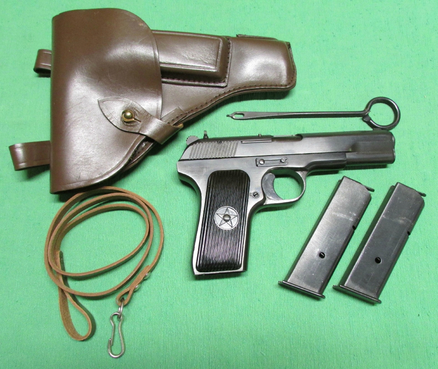 Chinese Tokarev Pistol,Holster, 2 Mags, Lanyard, Boxed 9mm Luger For ...