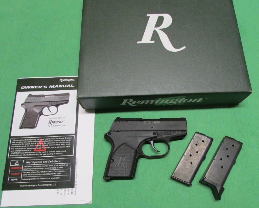 Remington Rm380 Pistol, Two Mags, New In Box .380 Acp For Sale at ...