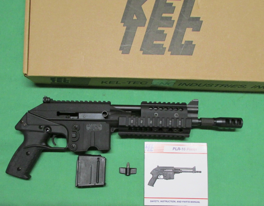 Kel-Tec Plr-16, With Quad Rail, Muzzle Brake, Tool, As New In Box 5 ...