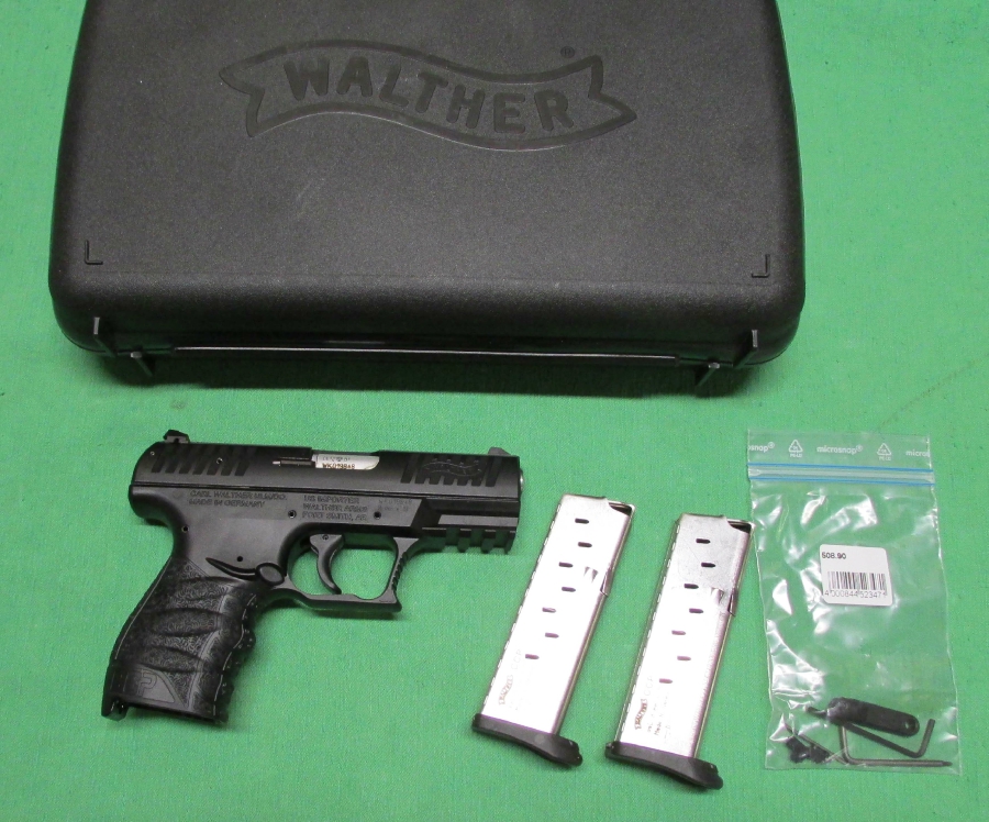 Walther Ccp Pistol, Two Mags, Tools, Box 9mm Luger For Sale at ...