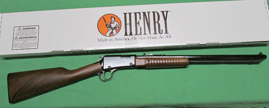 Henry Repeating Arms Co. Pump Rifle,22 Short, Long & Long Rifle, New In ...