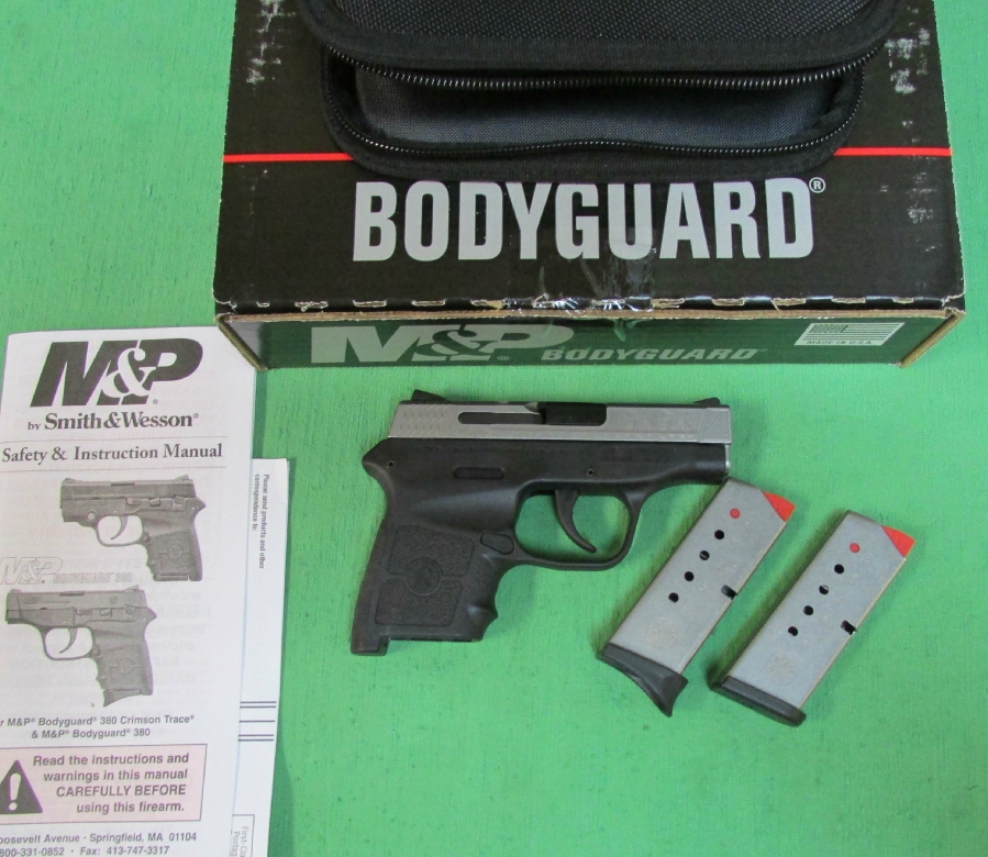 Smith & Wesson Bodyguard, Limited Edition, Engraved Slide, New .380 Acp ...