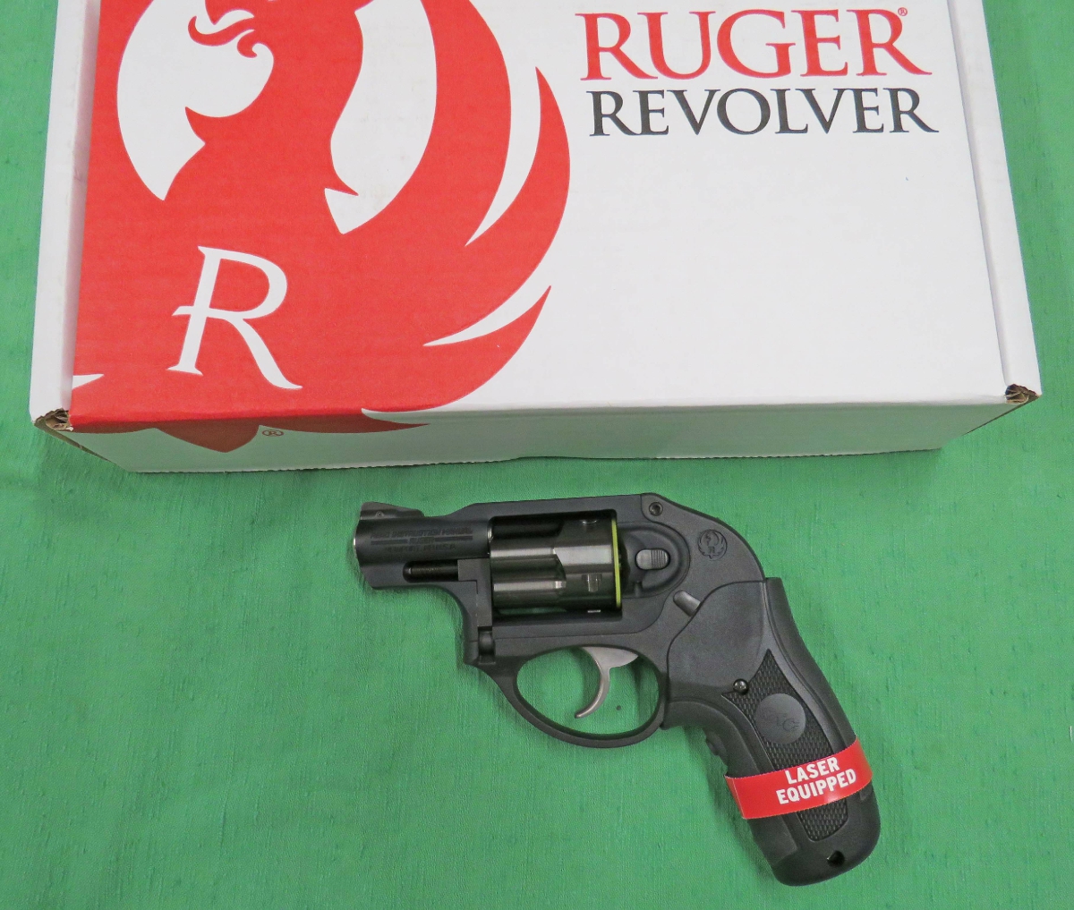Ruger Lcr Revolver With Crimson Trace Red Laser, New In Box .38 Special ...