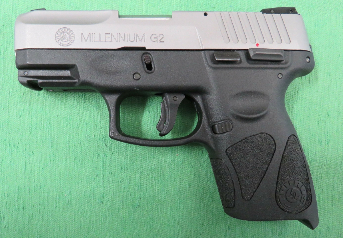 Taurus Pt-111 Millenium G2, Two 12-Rd Mags, Stainless, New In Box 9mm ...