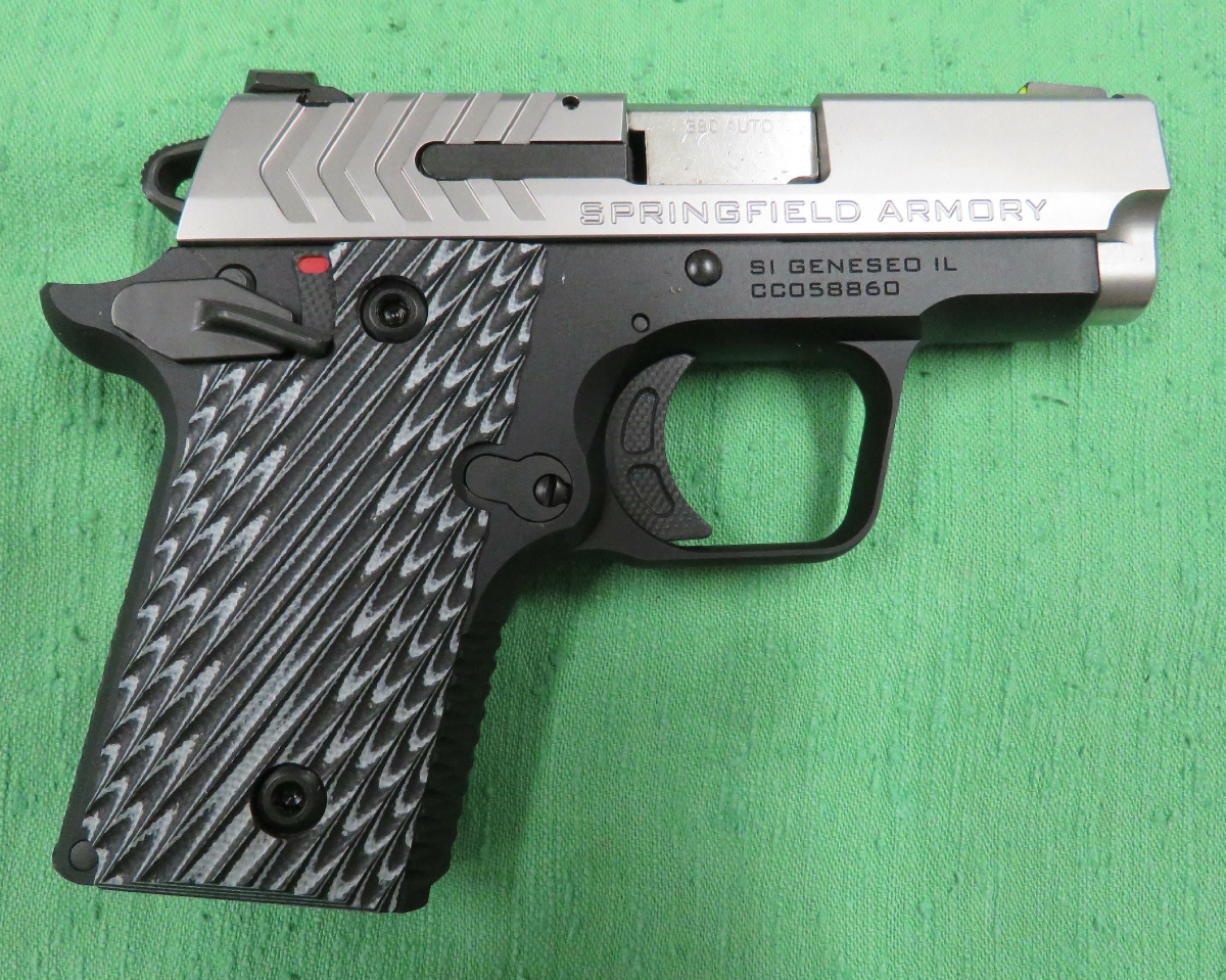 Springfield 911 Bitone Pistol, New In Box .380 Acp For Sale at ...
