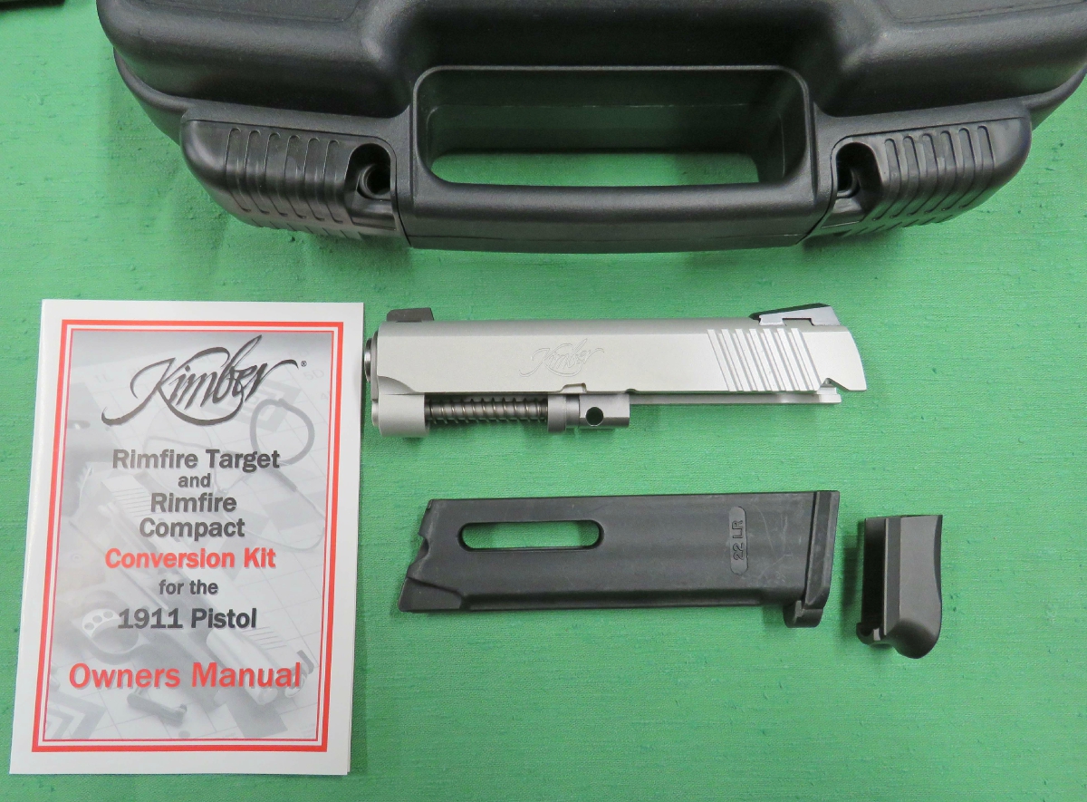 Kimber 1911 22lr Conversion Kit For Pro And Ultra Pistols, New In Box .22 Lr For Sale at ...