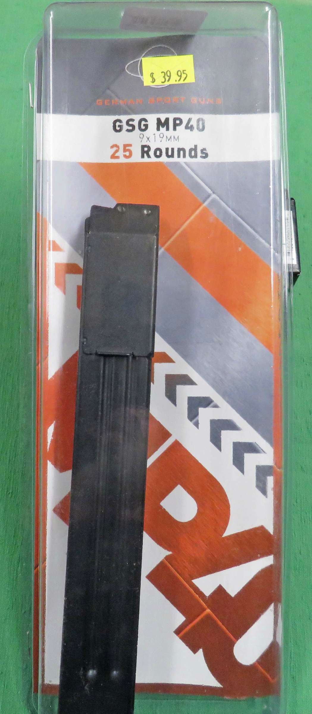 Gsg Mp-40 Magazine, 9mm, Steel, New For Sale at GunAuction.com - 16499973