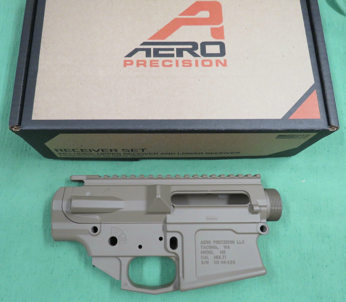 Aero Precision M5 Builder Set, Matched Upper And Lower Receivers, Fde ...