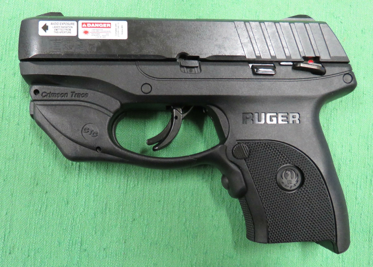 Ruger Ec9s Pistol With Crimson Trace Laser, New In Box 9mm Luger For ...