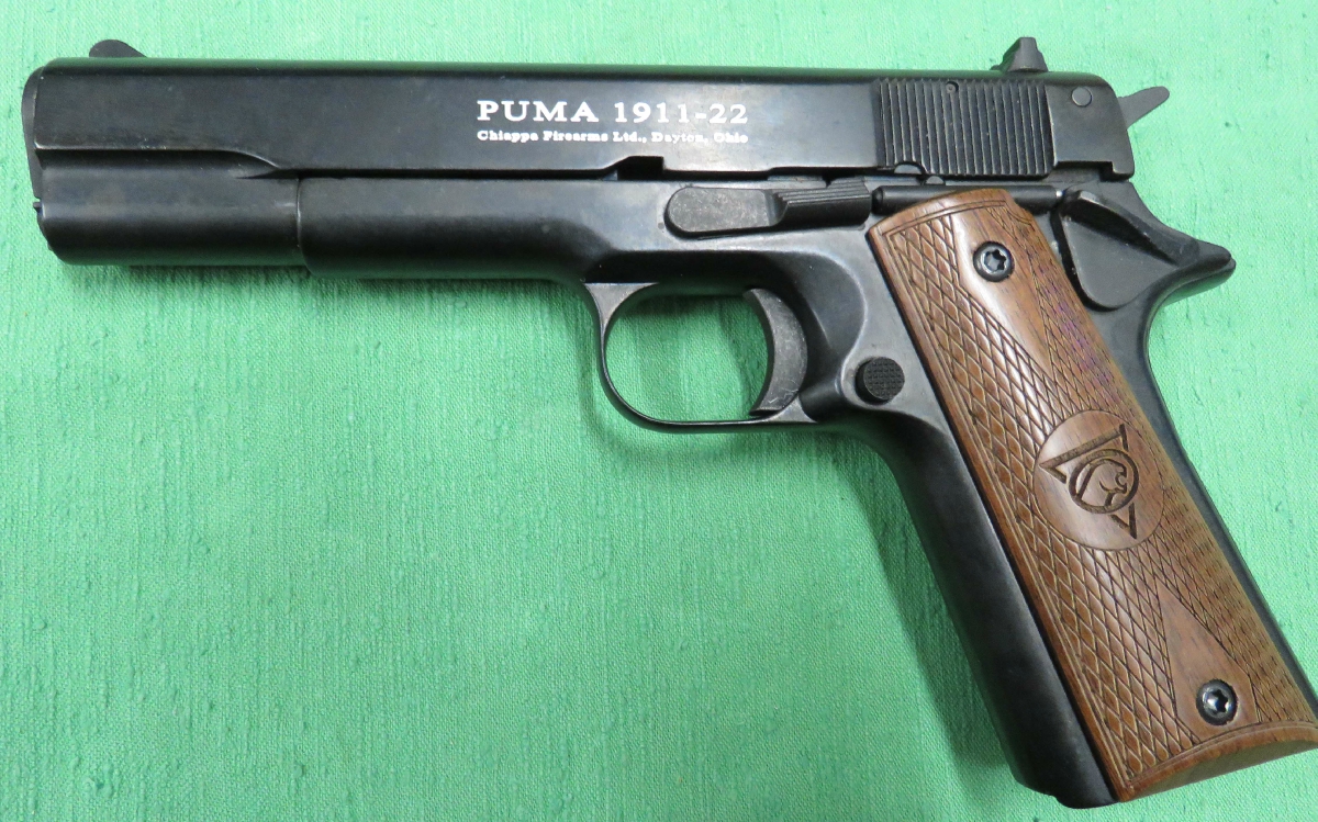 Chiappa 1911-22 Puma Pistol, Factory Box, Excellent Condition .22 Lr ...