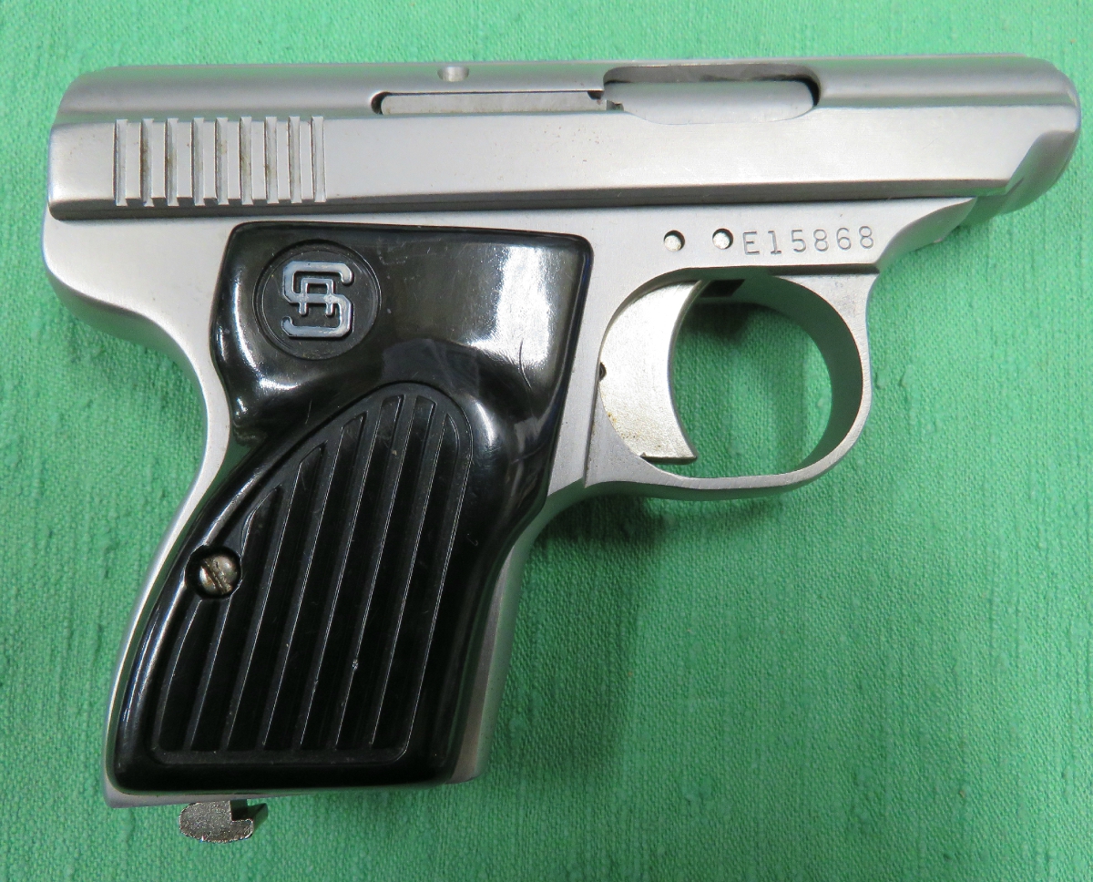 Sterling Model 302 Pistol, Boxed, Two Magazines, W/Papers .22 Lr For ...