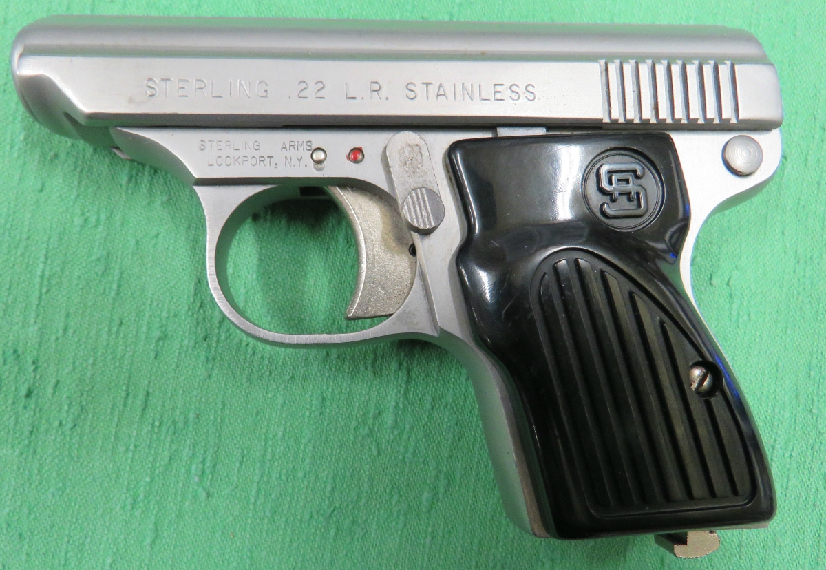 Sterling Model 302 Pistol, Boxed, Two Magazines, W/Papers .22 Lr For ...