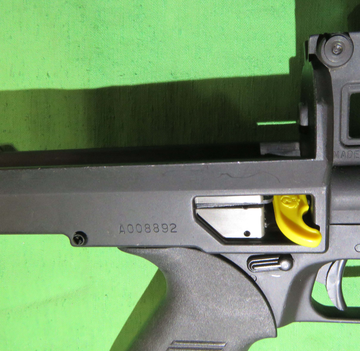 Calico M-100 Rifle, Folding Stock, 100-Round Magazine, Excellent ...