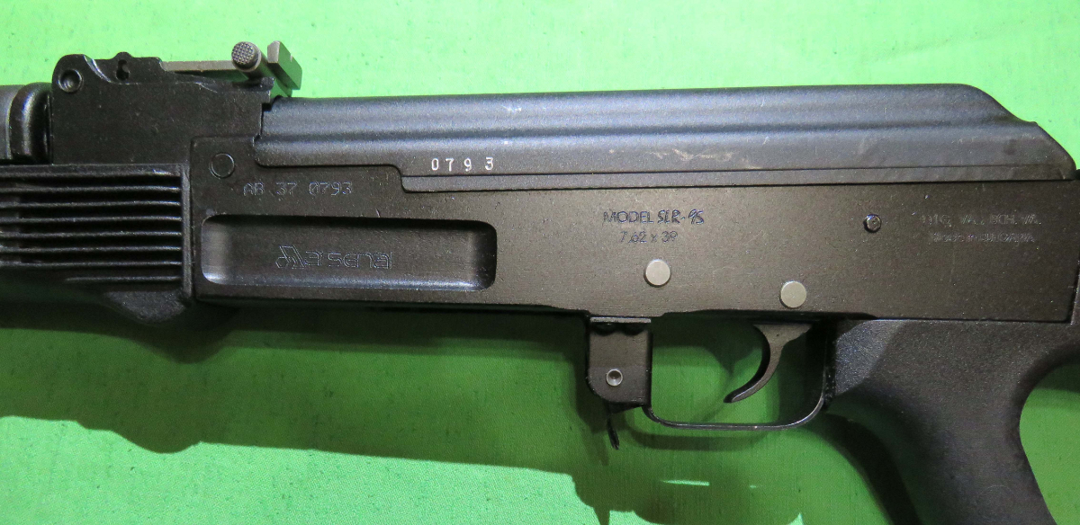 Arsenal Inc Bulgarian Slr-95 Milled Ak-47 Rifle, New In Box 7.62x39 For ...