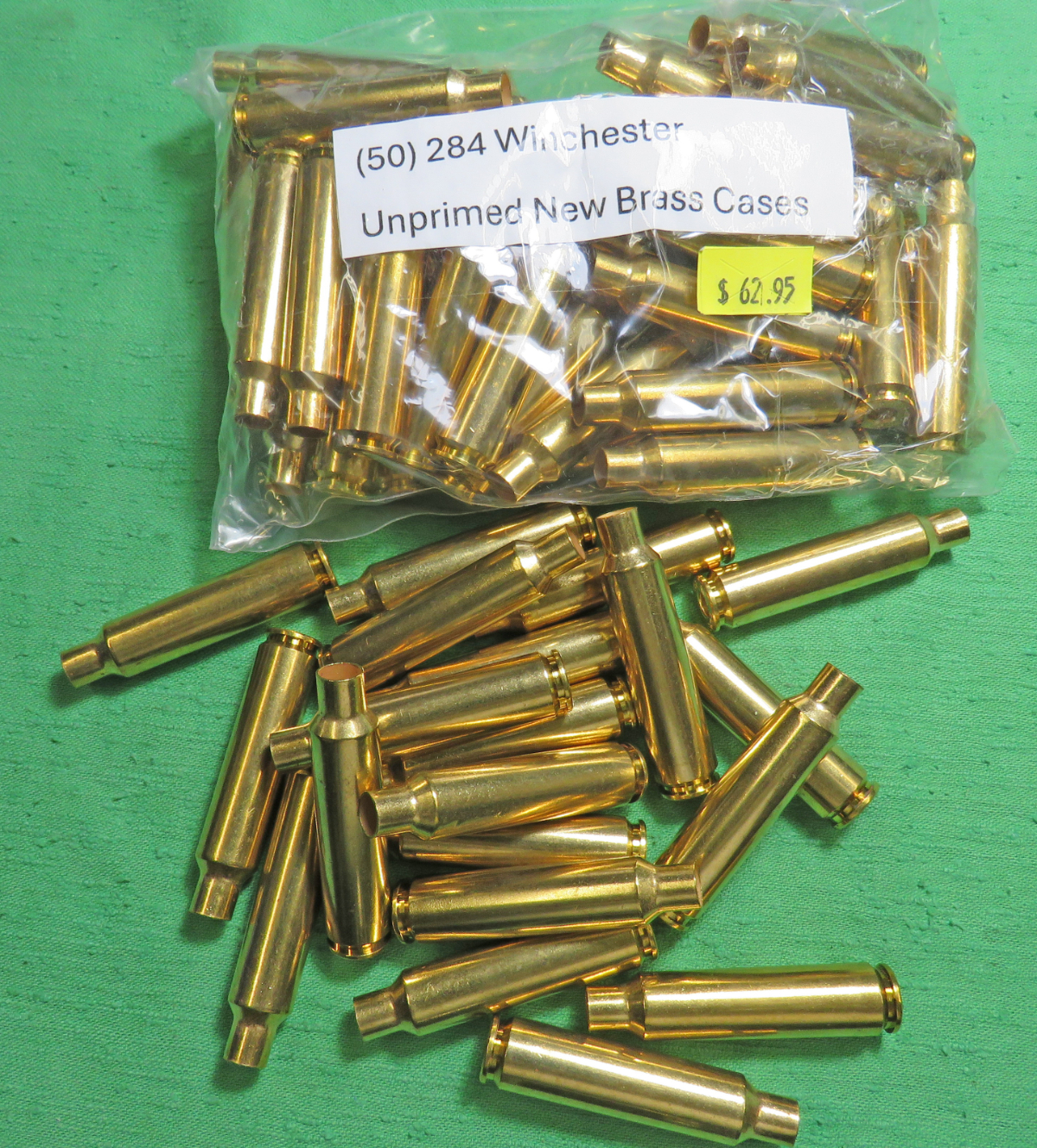 Unprimed Winchester Factory New brass, 284 Winchester, 284 Win, 50 ...
