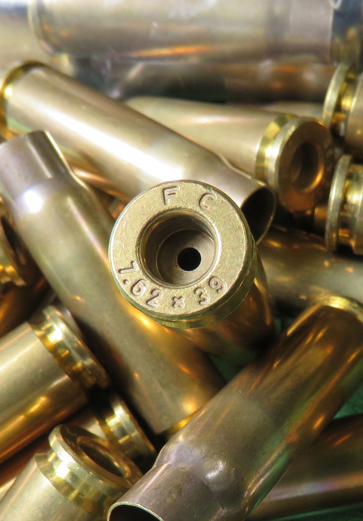 Federal Cartridge Corporation Factory New Unprimed brass, 7.62x39 ...