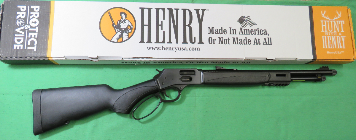 Henry Big Boy X Lever Action rifle, 357 Magnum, threaded muzzle ...