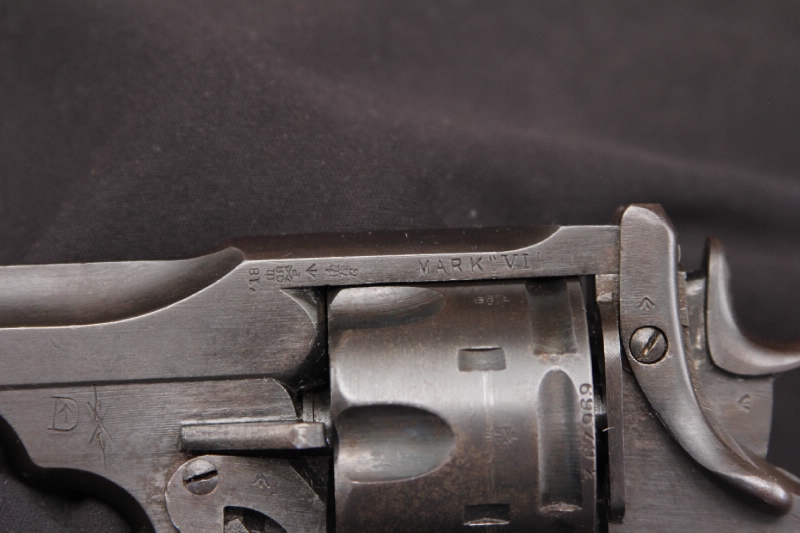 Webley Mark Vi .455 Webley .45 Acp Wwi Da British Service Revolver - C ...