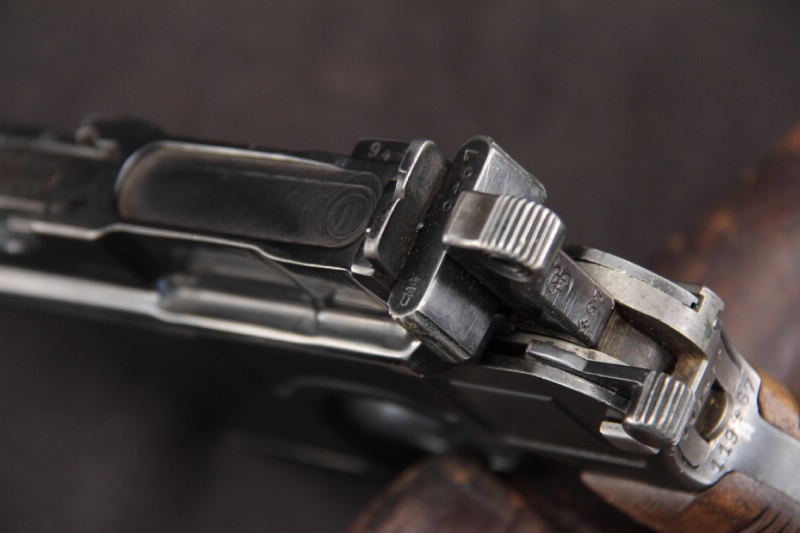 C96 Broomhandle Mauser 9mm 1920 Rework Fixed Sights W/ Holster - C&R Ok ...