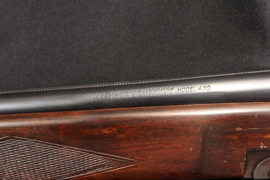 Savage Model 430 20 Gauge O/U Over / Under Shotgun - Double Triggers ...