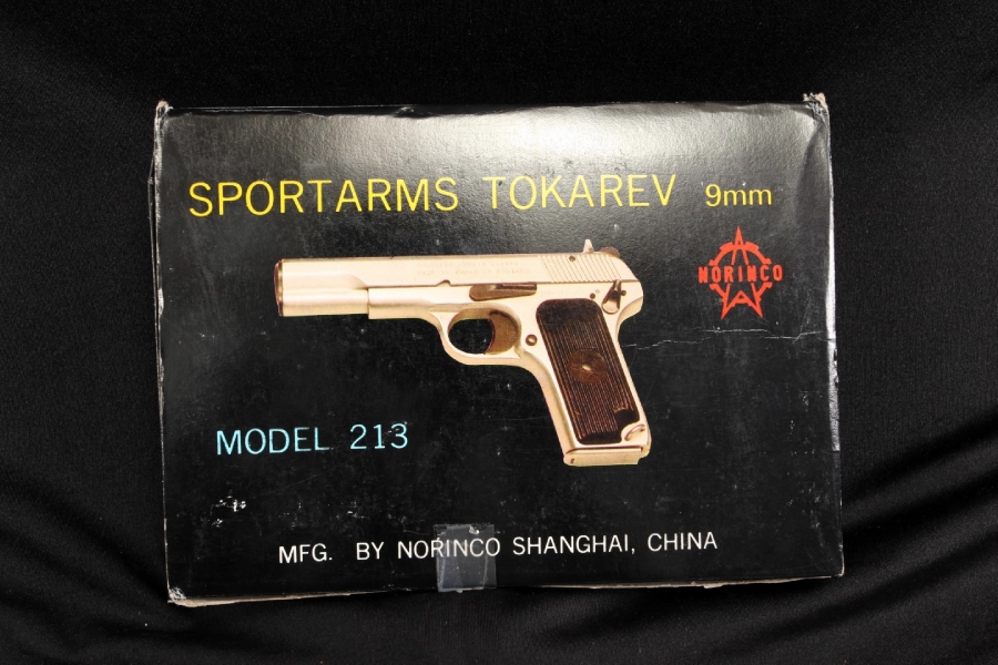 Norinco 213 (Tokarev Type 54) 9mm Compact Semi Auto Pistol - In The Box ...