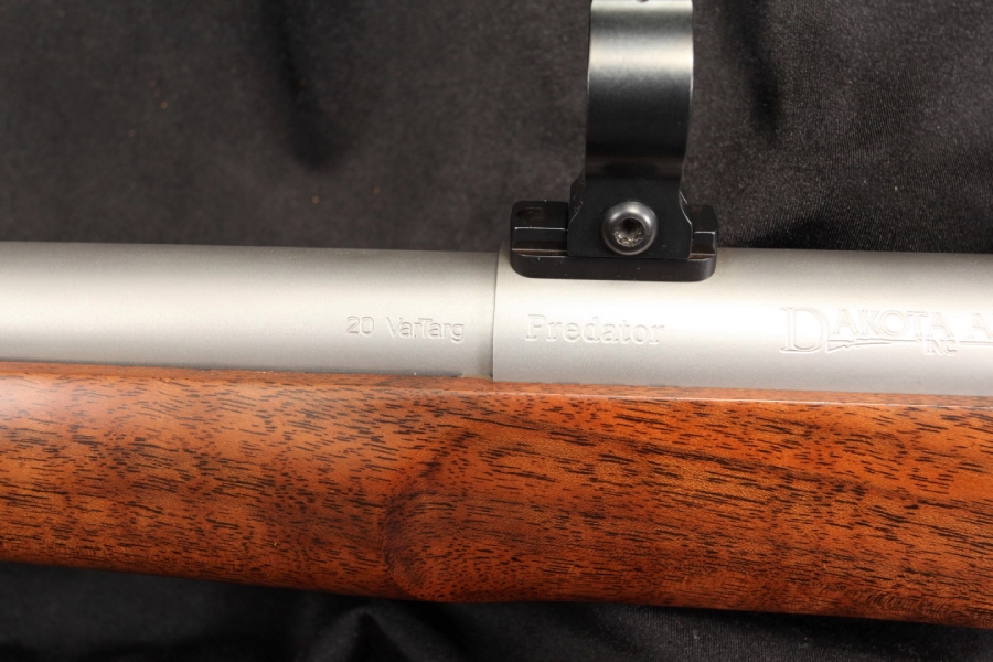 Mint Dakota Arms Predator .20 VarTarg Bolt Action Single Shot Rifle w ...