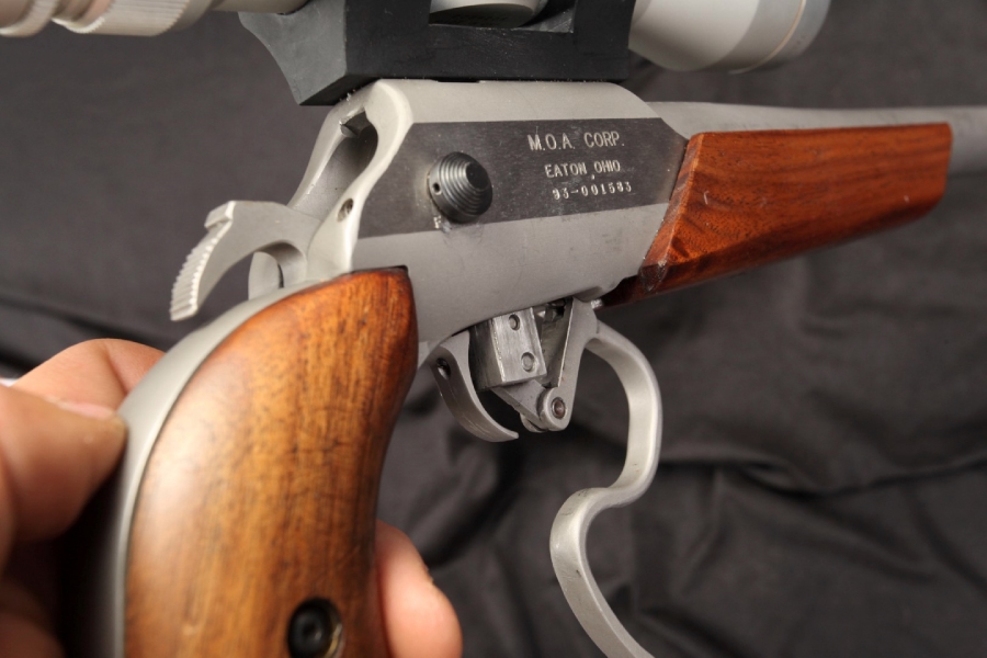 M.O.A. Moa Corp. Maximum .375 H&H Mag. Single Shot Pistol & Scope For ...