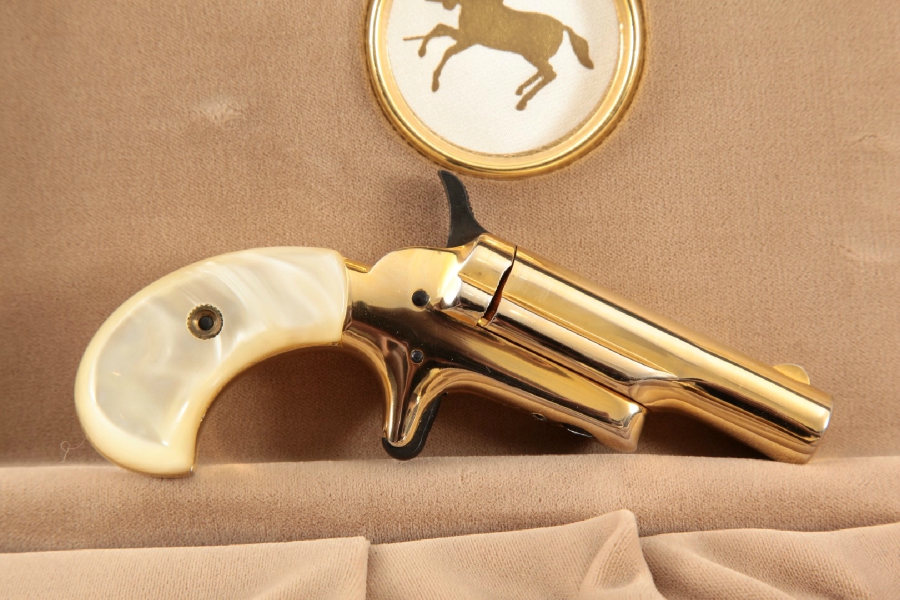 Colt Lady Deringer Set, Consecutive Derringers, Pearlite & Gold Plate 2 ...