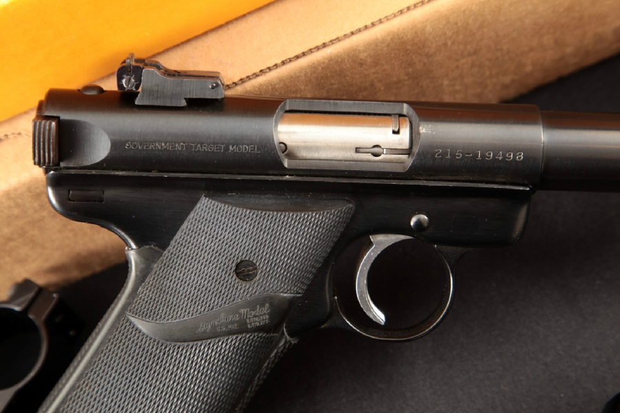 Ruger Model Mkii Mark Ii Government Target Mk678g, Blue 6 7/8" Semi ...