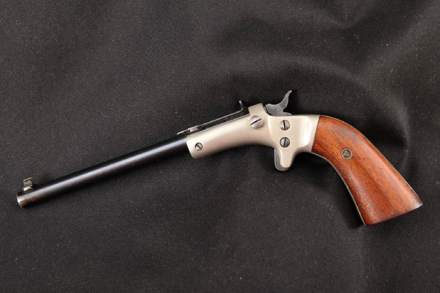 J. Stevens Model Diamond No. 43 2nd Issue Target Pistol, Blue & Nickel ...