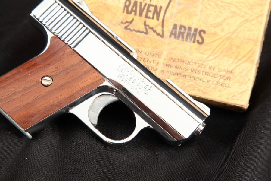 Raven Arms Model Mp-25 Mp25, Chrome 2 3/8” Sa Semi-Automatic Compact ...