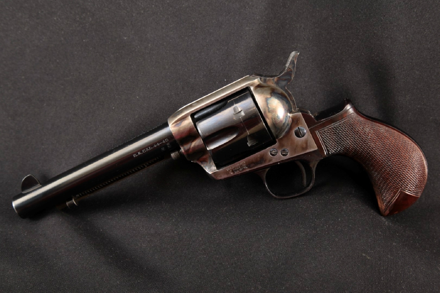 Uberti Clone Colt Saa, Birdshead Grip Frame, Blue & Case Color 5 ½ ...