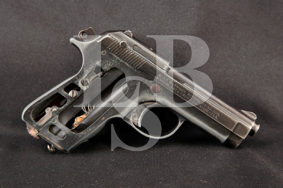 F.I.E. FIE Model E22 E-22, Blue 3.5” Semi-Automatic Pistol, DESTROYED ...