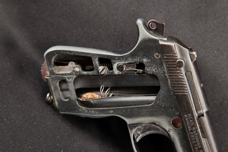 F.I.E. Fie Model E22 E-22, Blue 3.5” Semi-Automatic Pistol, Destroyed ...