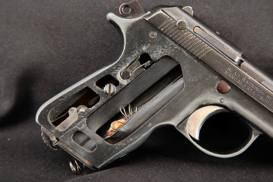 F.I.E. Fie Model E22 E-22, Blue 3.5” Semi-Automatic Pistol, Destroyed ...