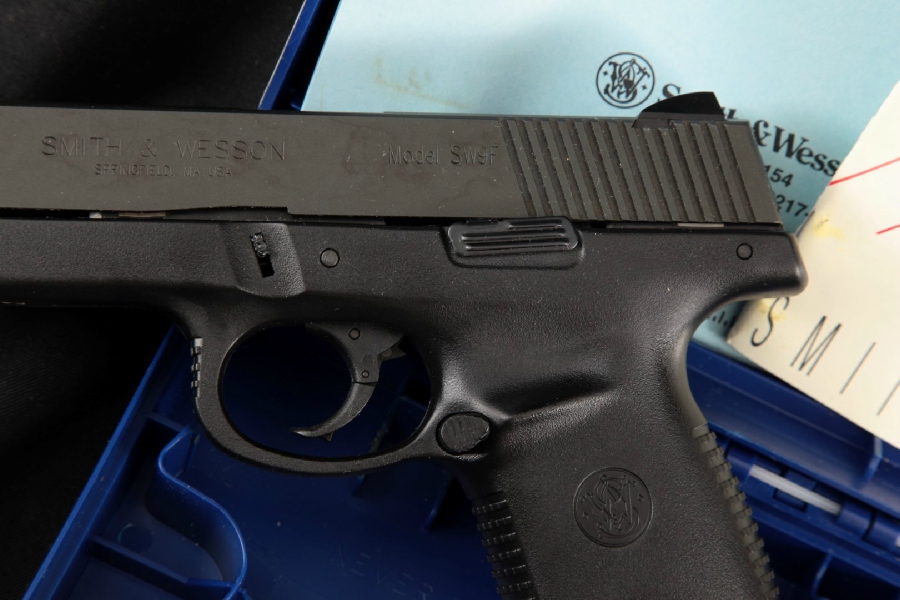 Smith & Wesson S&W Model Sw9f Sigma, Polymer 4.5” Striker Fired, Semi ...