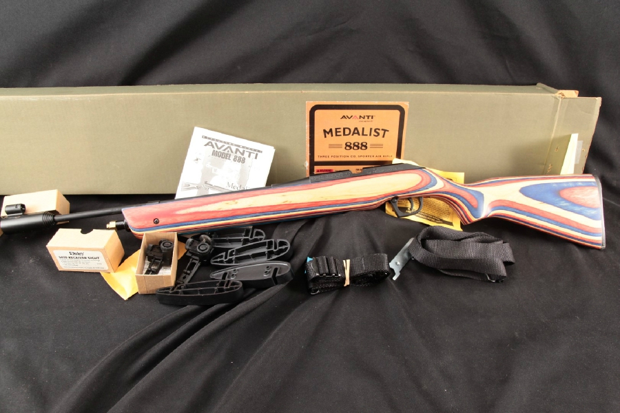 Avanti Model 888 Medalist Co2 Pellet Rifle .177 For Sale at GunAuction ...