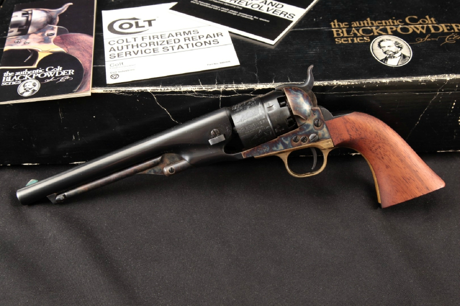 Colt 2nd Generation Authentic Black Powder F-Series, F1200 Model 1860 ...
