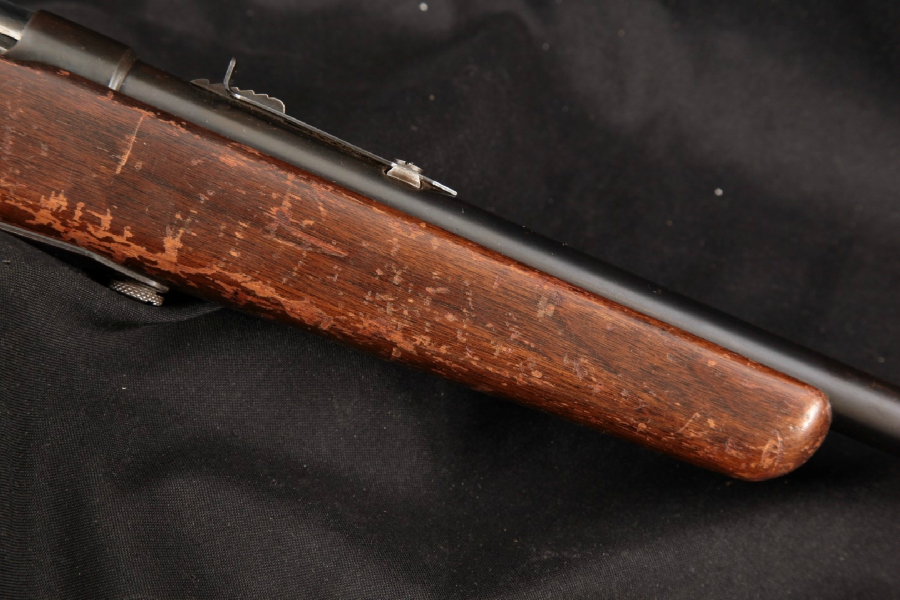 J. Stevens Springfield Model 84, Clip Fed, Missing Mag & Screws, Blued ...