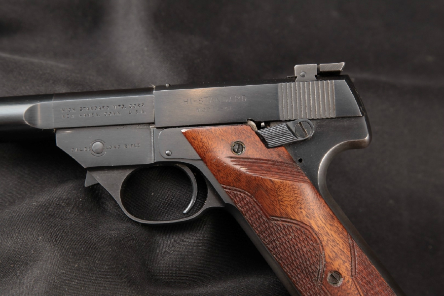 High Standard Hi-Standard Model Ge, 1 Of 2,900 Blue & Factory Walnut ...