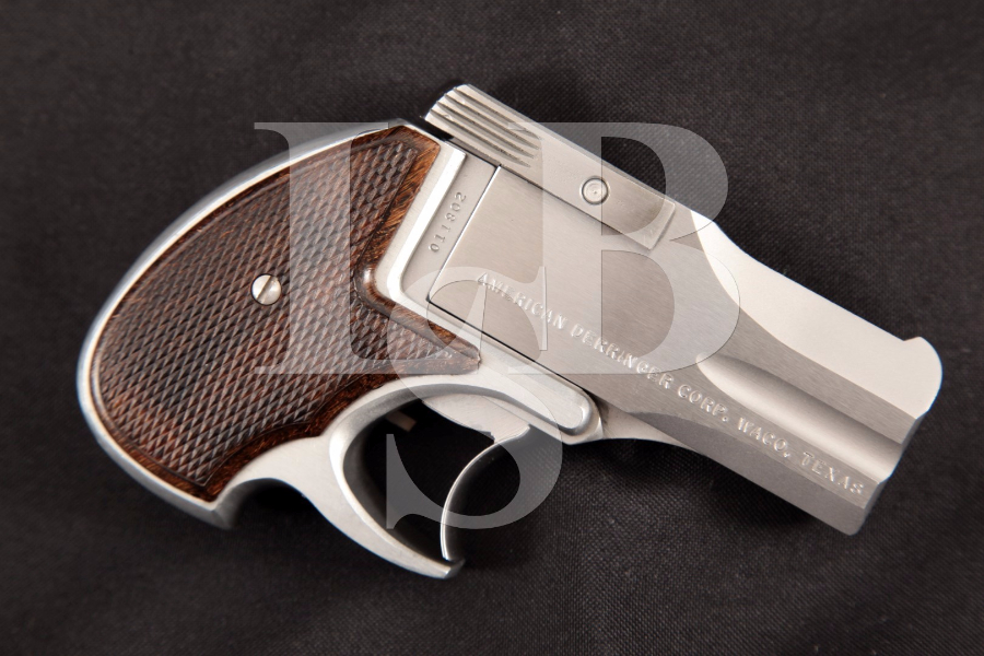 American Derringer Corp. Da38 Derringer, Stainless & Alloy 3” O/U ...