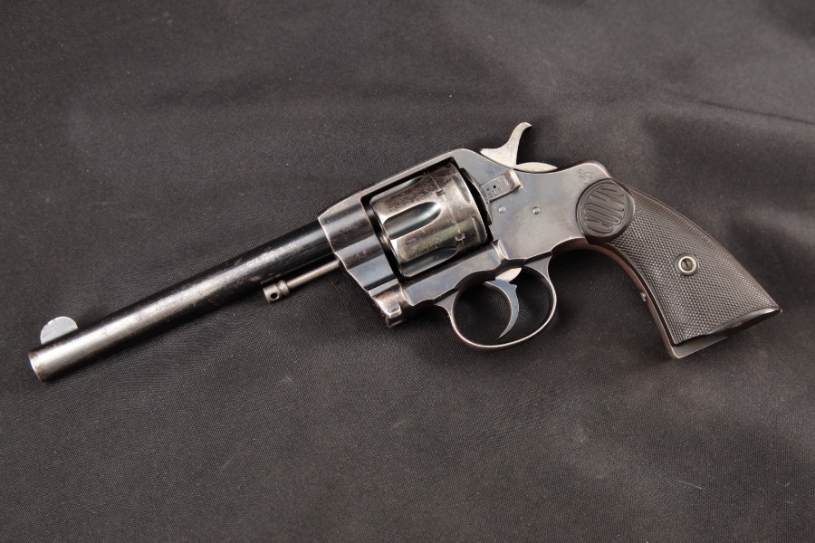 Colt New Da 41 Army / Navy Model D.A. .41, Blue 6" .41 Lc Double Action ...