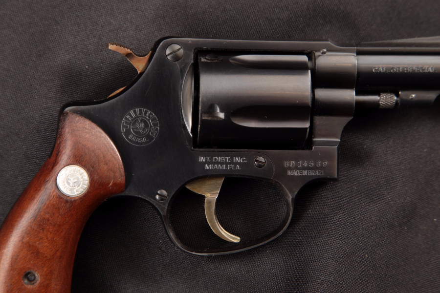 Taurus Model 85 M85 D.A. Hand Ejector, Blue 4 Da/Sa Double / Single Action Revolver .38 Special ...