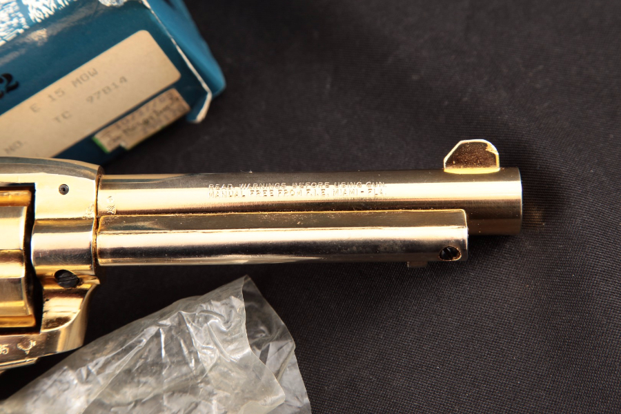Tanfoglio Model E15 E-15 Buffalo Scout .22 L.R. Convertible, Gold-Tone ...